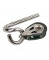 EX2008 Clew hook with 20mm ball bearing block for Laser®